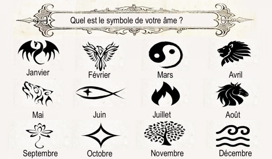 Quel est le symbole de votre âme, selon votre mois de naissance ? Découvrez-le